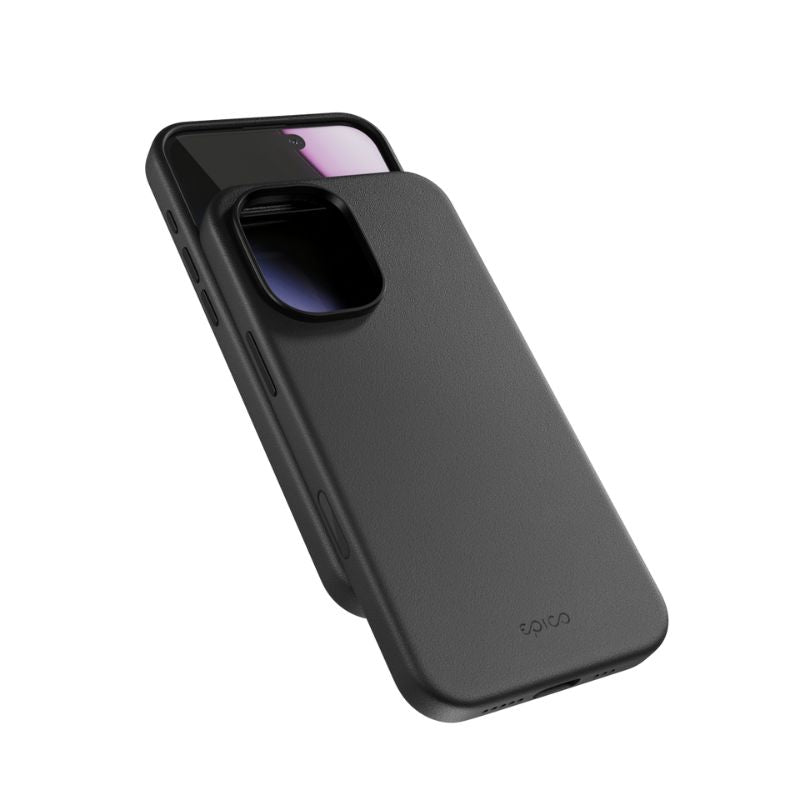 Epico Leather Pro Mag+ Case iPhone 17 Qi2 & MagSafe Compatible - black ...