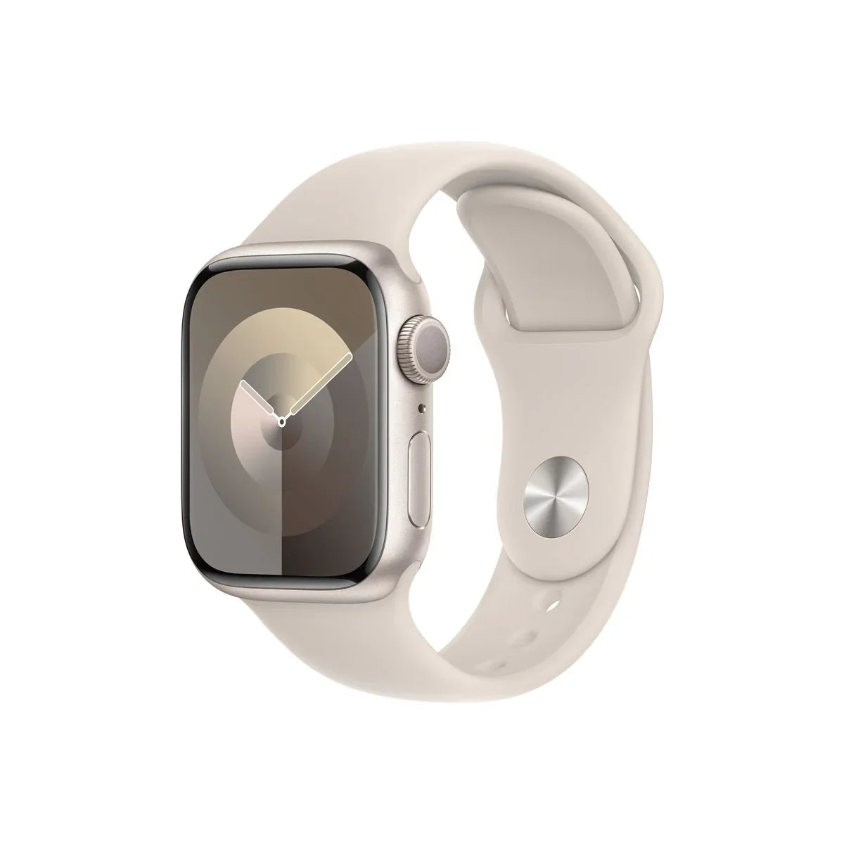 Apple Watch S9 GPS 41mm Starlight with Starlight Sport Band - S/M ...